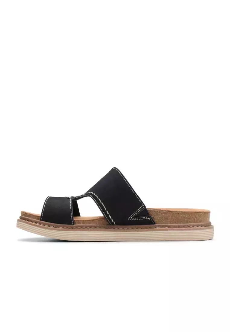 Buy CLARKS Womens Arwell Walk Shoes - Black Nubuck 2025 Online | ZALORA