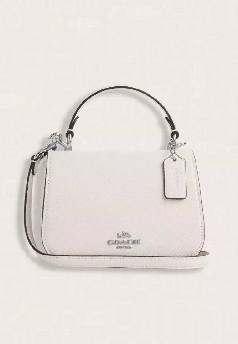 Jual Coach Coach Lysa Top Handle Bag Chalk Original 2025 | ZALORA ...