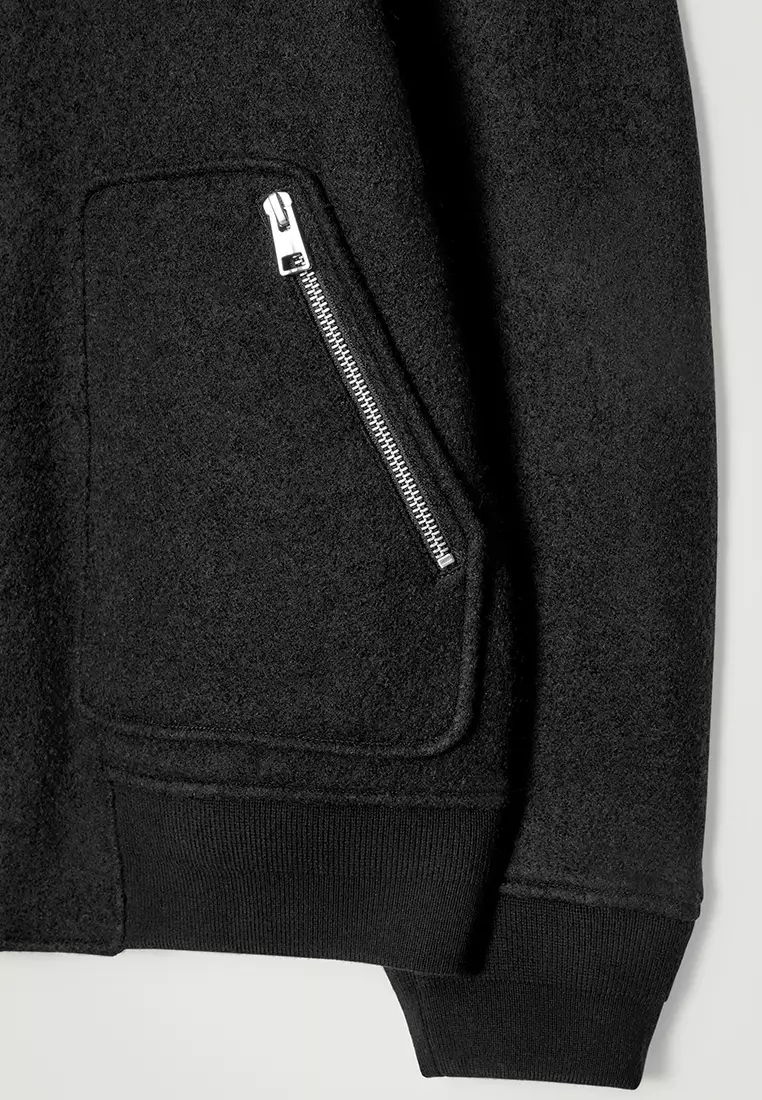 Buy COS Wool Aviator Jacket 2025 Online | ZALORA Philippines