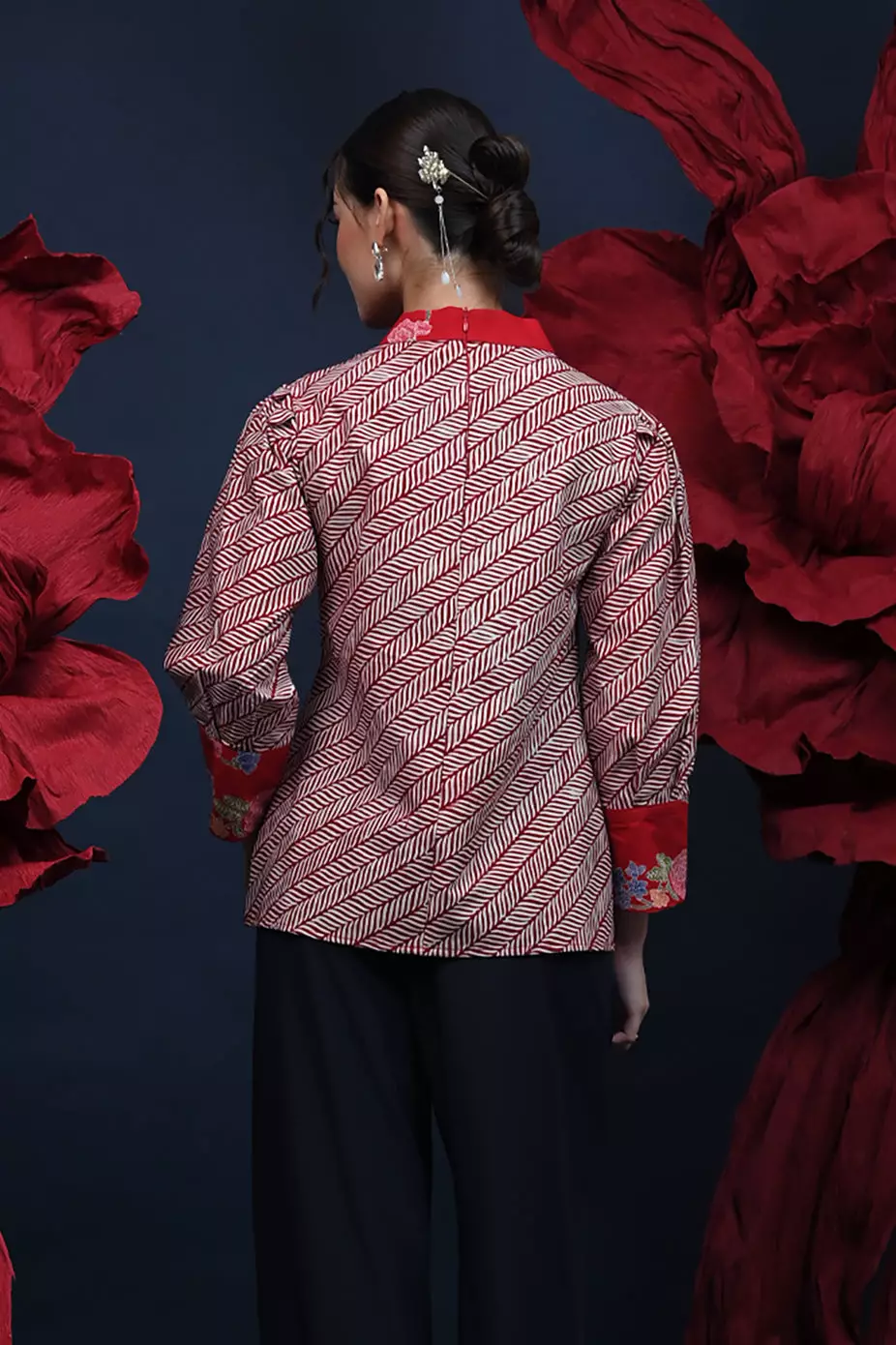 Jual Nona Rara Batik NONA RARA - Stary Encim T3607, Dress Batik Casual ...