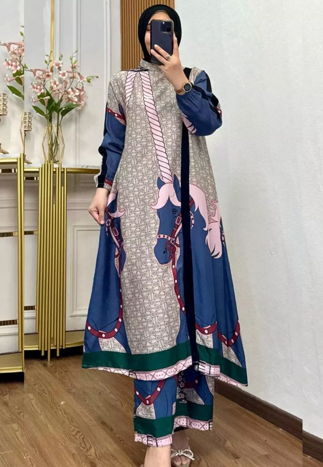 Jual Elegant Batik Siva Navy Setelan Celana Premium NAN Original 2025 ...