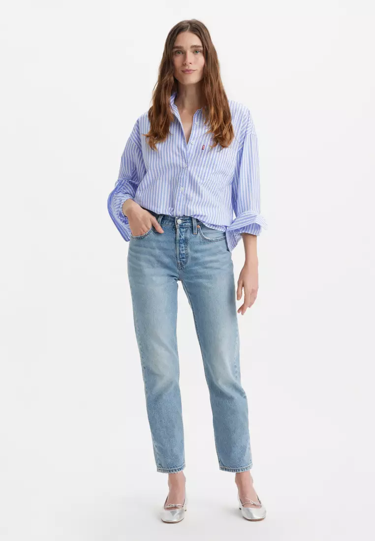 Buy Levi's Women's 501® Original Lightweight Cropped Jeans A8746-0002 ...