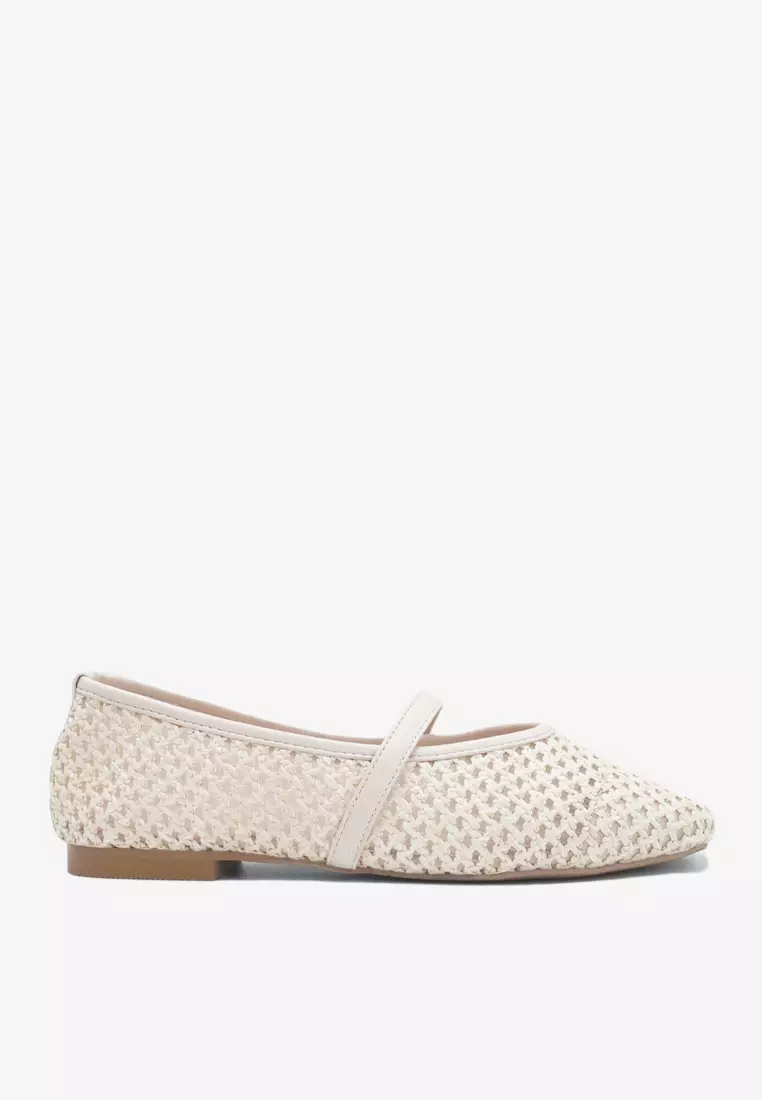 Buy Dr. Cardin Dr Cardin Women Comfort Woven Mary Jane Flat L-AUW-9255 ...