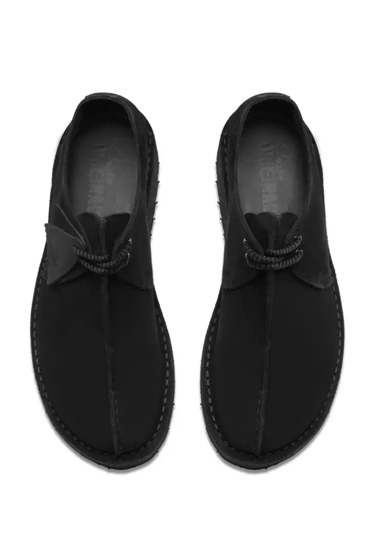 Buy CLARKS Mens Trek Scout Formal Shoes - Black Nubuck 2026 Online | ZALORA