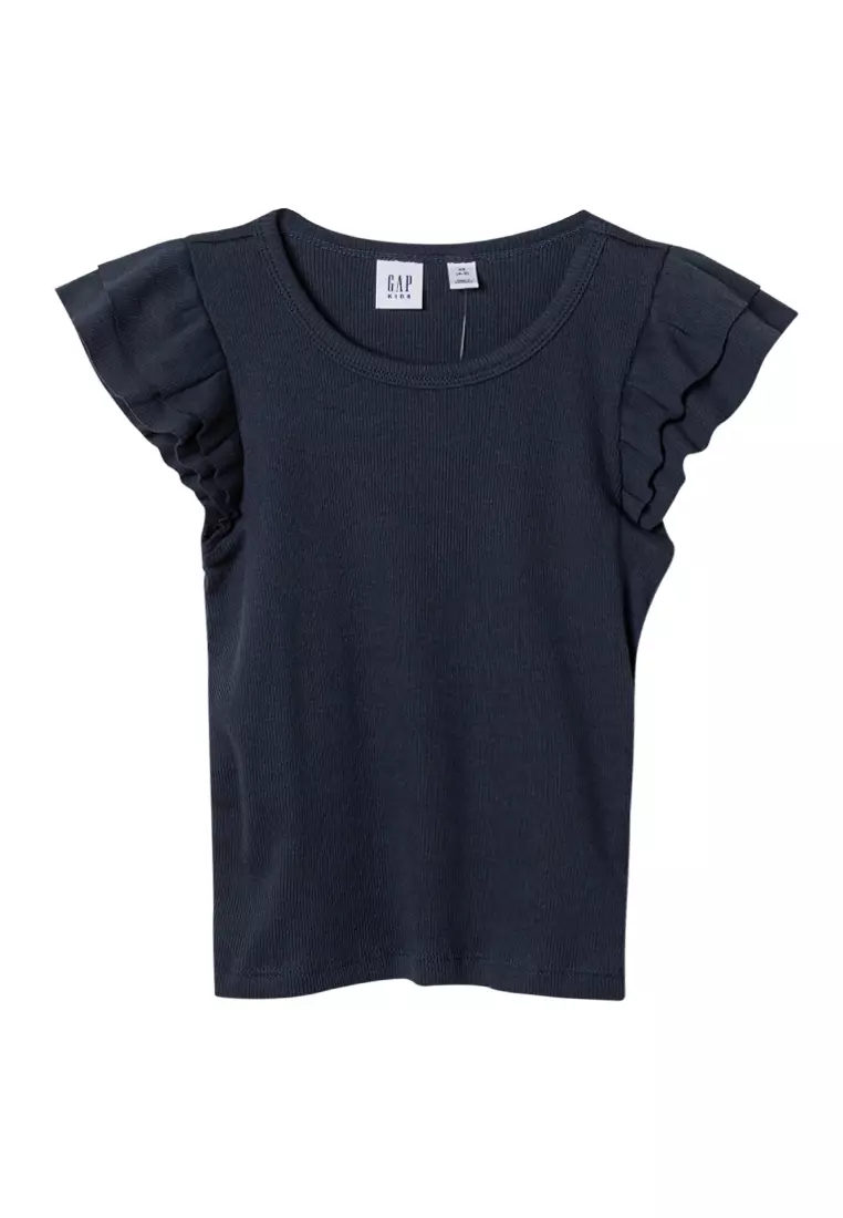 Buy GAP Rib Flutter Top 2025 Online | ZALORA Philippines