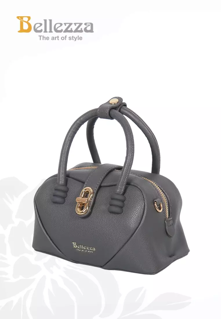Jual Bellezza Bellezza Handbag 6030-01 Grey Original 2025 | ZALORA ...