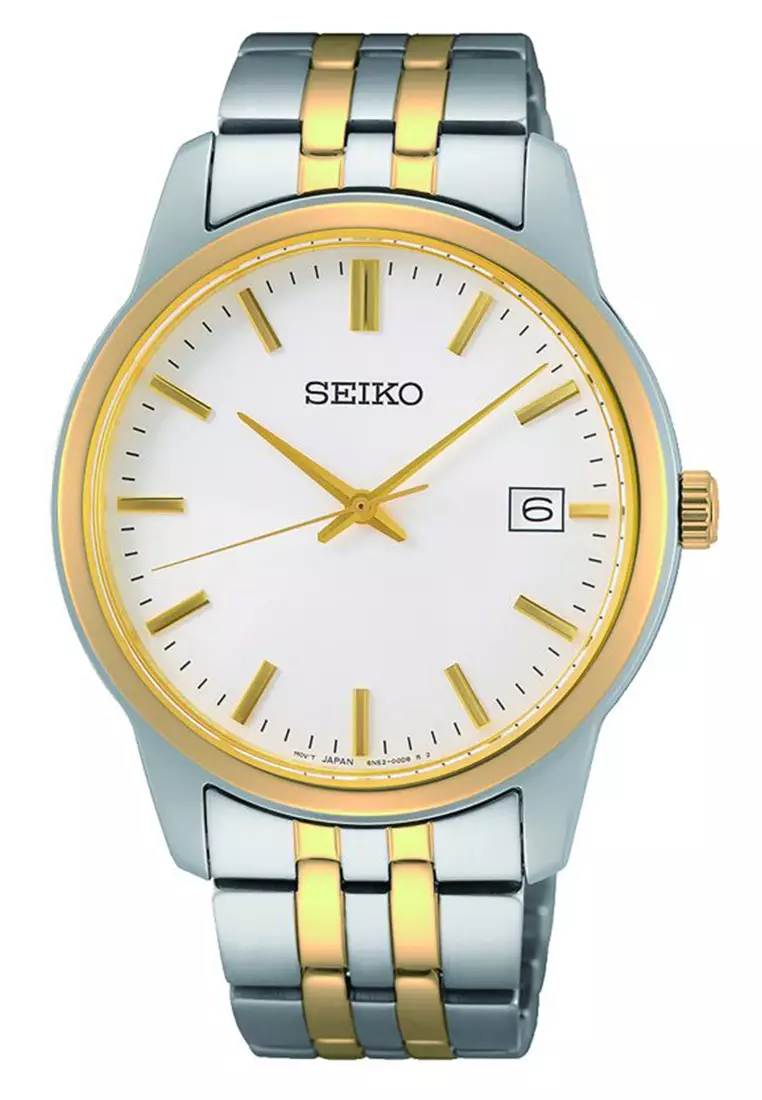 Jual Seiko Seiko SUR402P1 - Jam Tangan Analog Pria - Silver Gold ...