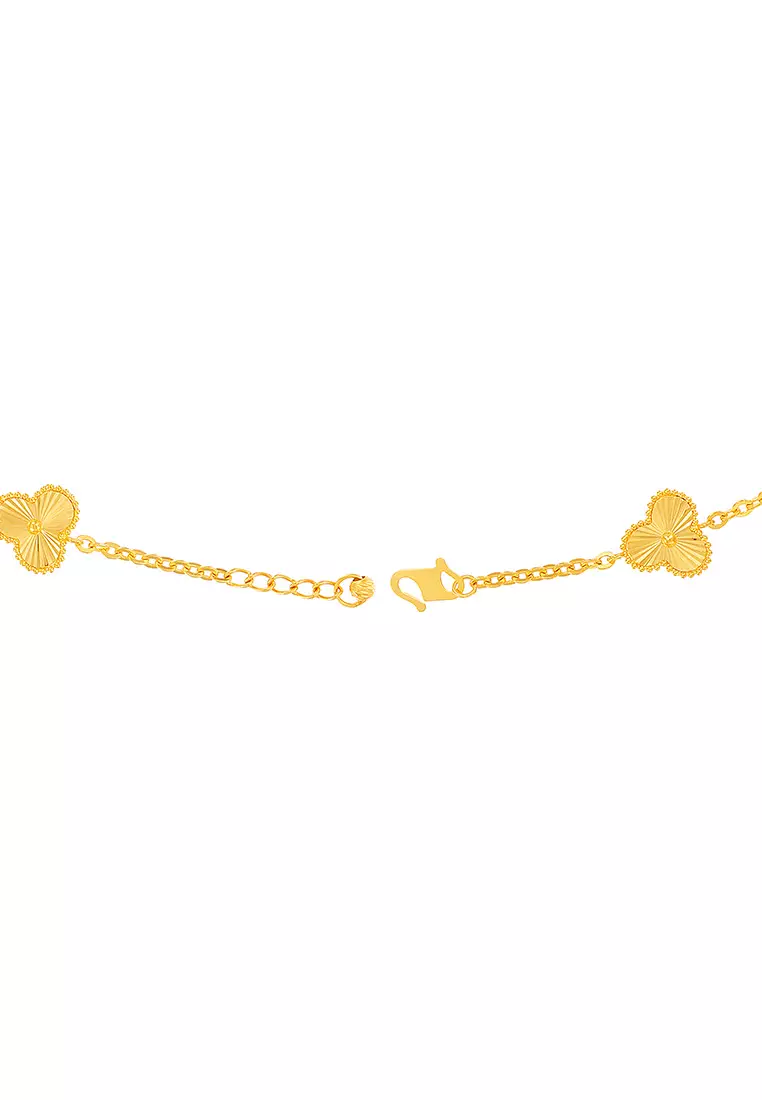 Buy HABIB HABIB 916/22K Yellow Gold Bracelet (for baby) BFP0060124-BBY ...