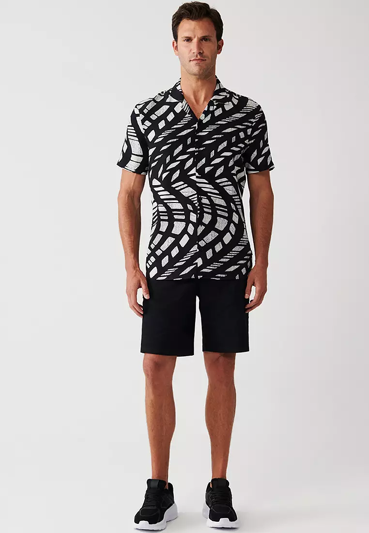 Buy Avva Regular Fit Viscose Shirt 2026 Online | ZALORA
