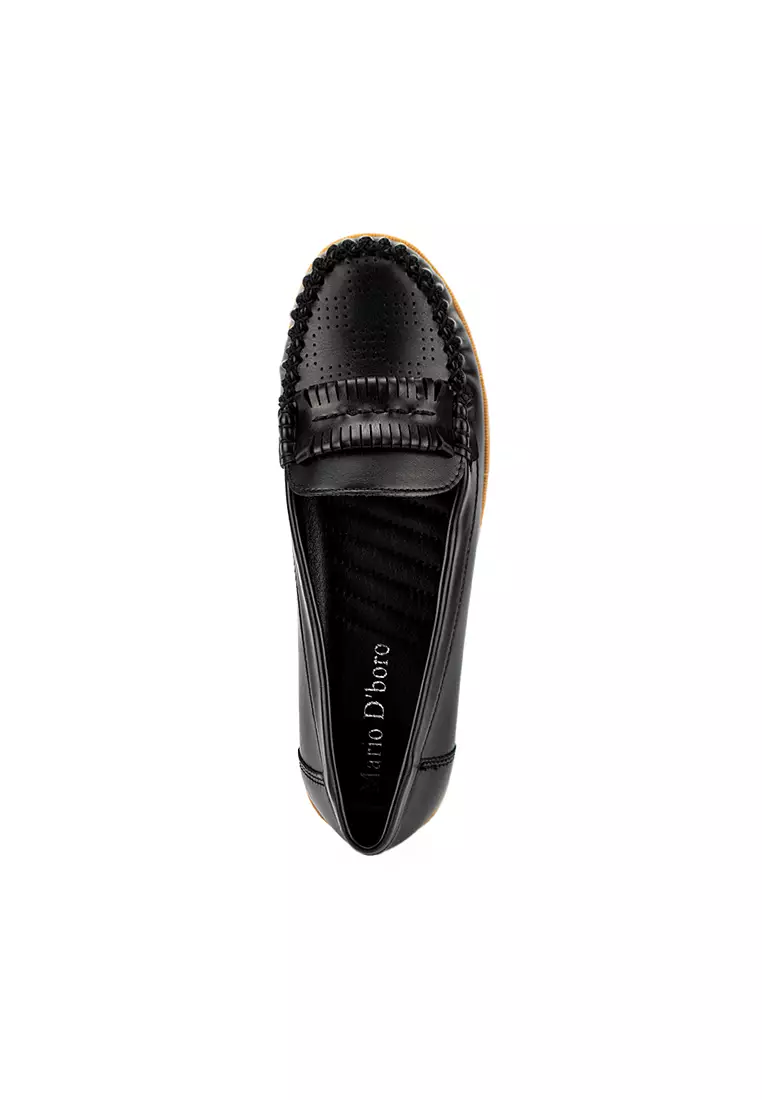 Buy Mario D' boro Runway Mario D' Boro Women's Flats LW 22010 Black ...