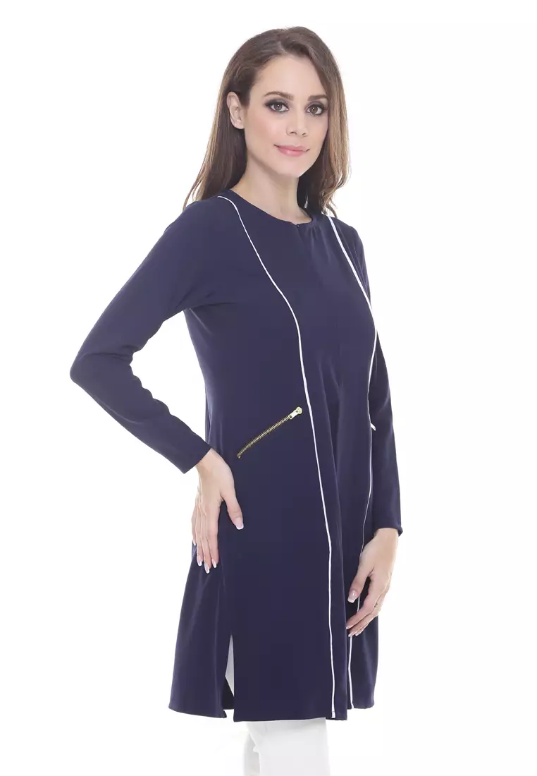 Buy Rina Nichie Basic Jovanda Tunic Online | ZALORA Malaysia