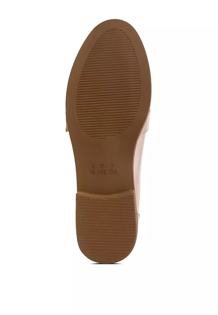 Buy London Rag Rose Gold Metallic Faux Leather Loafers 2025 Online | ZALORA