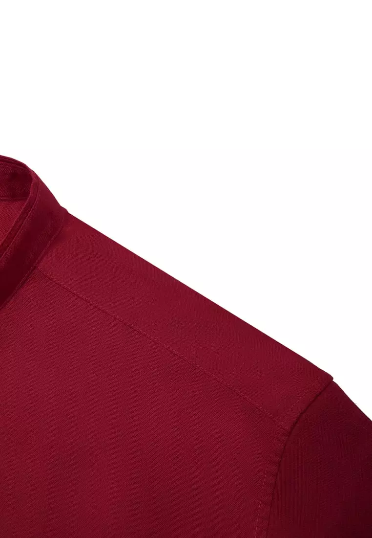 Buy G2000 G2000 Wrinkle Free Oxford Stand Collar Smart Fit Short Sleeve ...