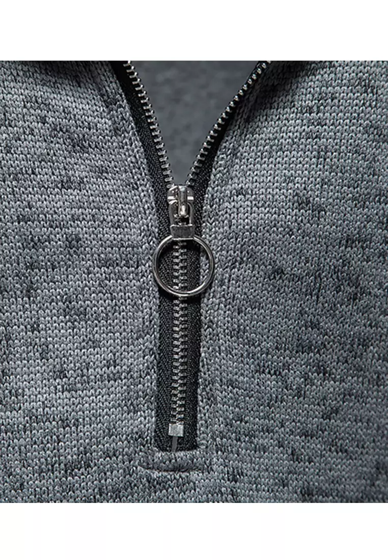 Buy Twenty Eight Shoes Zipper Neck Texture Knitwear HZYX-MY13 Online ...