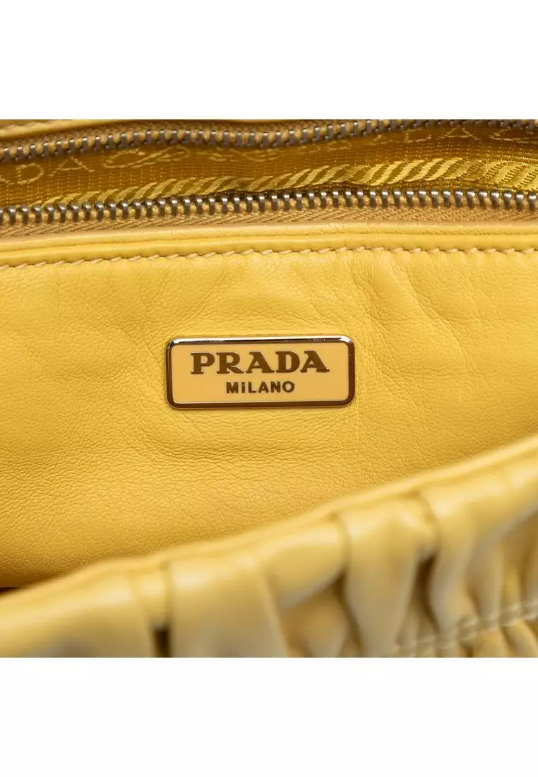 Prada Pre-Loved Prada Medium Nappa Gaufre Sound Chain Flap 2025 | Buy ...