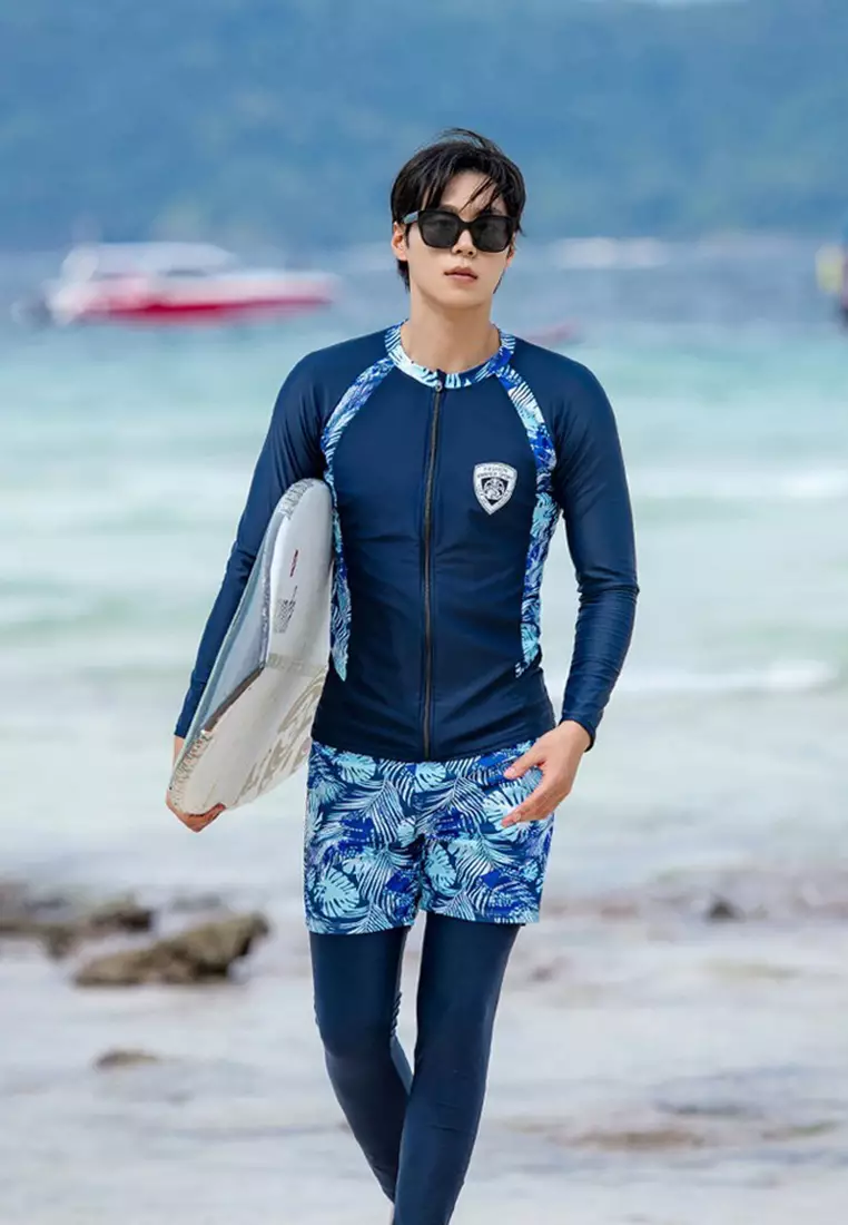 Buy LYCKA LLL3073 Korean Style Men Rash Guard 3-Pieces Set Multi 2025 ...