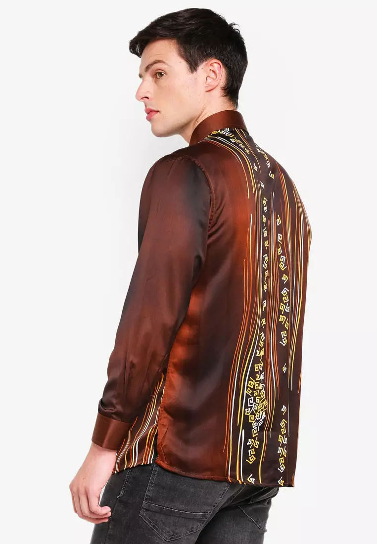Buy Gene Martino Men's Batik Art Strip Online | ZALORA Malaysia