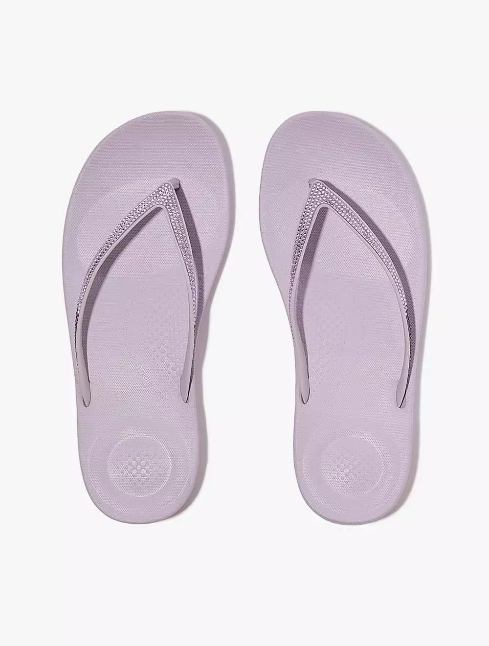 Jual FitFlop Fitflop iQushion Ombre Sparkle Flip-Flops - Cool Lilac ...