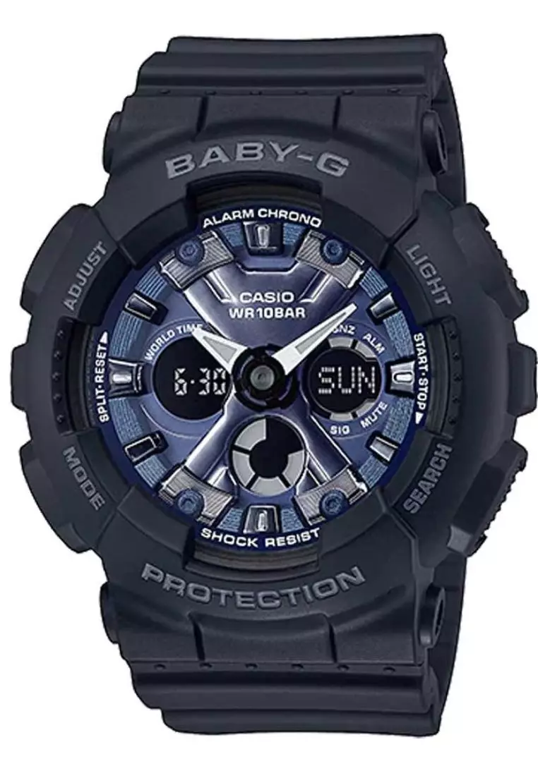 Buy CASIO Casio Baby-G BA-130-1A2DR Blue and Black Resin Watch 2026 ...
