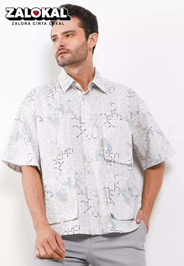 Jual Bateeq Cru Multi Pocket Shirt Cakiyar Original 2024 | ZALORA ...