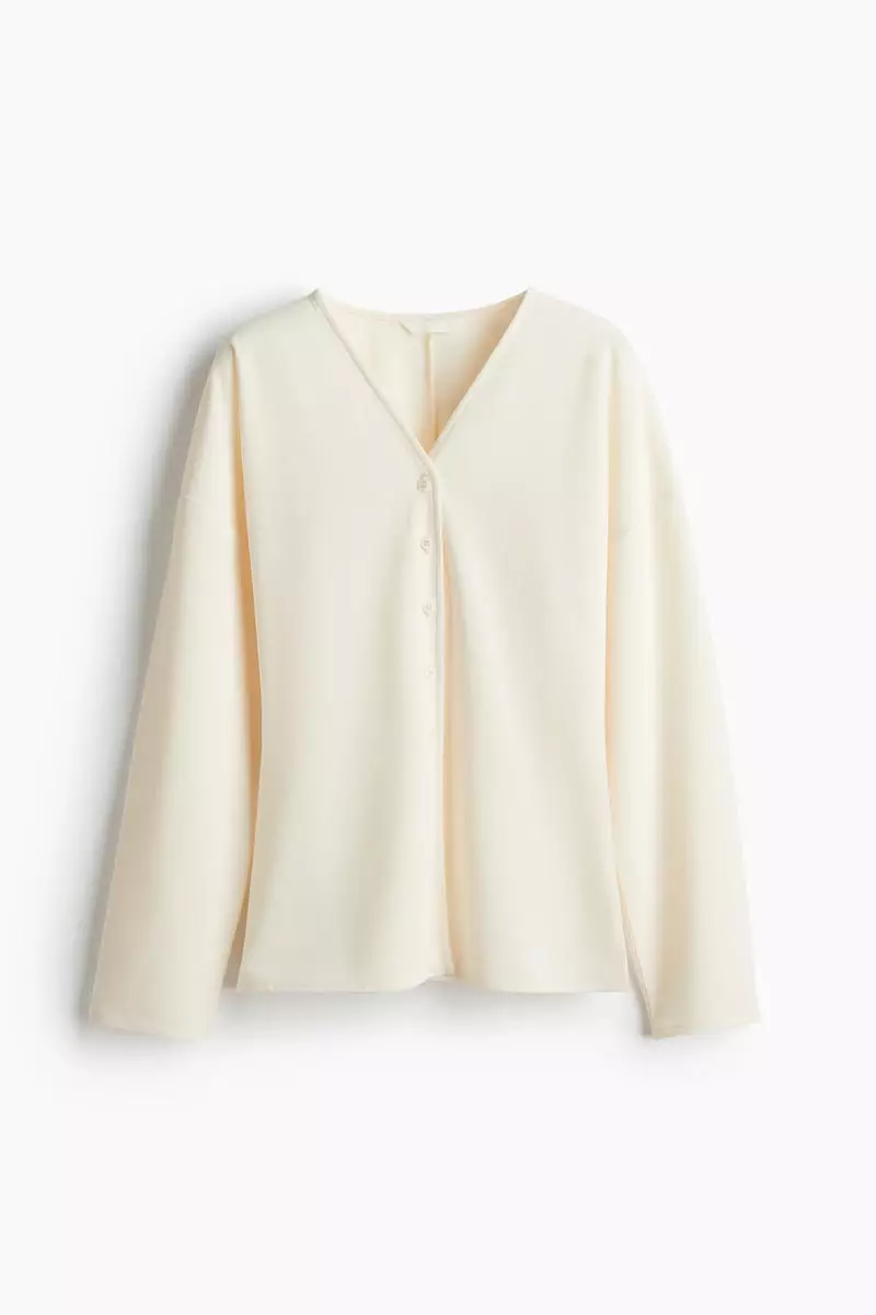 Buy H&M Button-front top 2025 Online | ZALORA