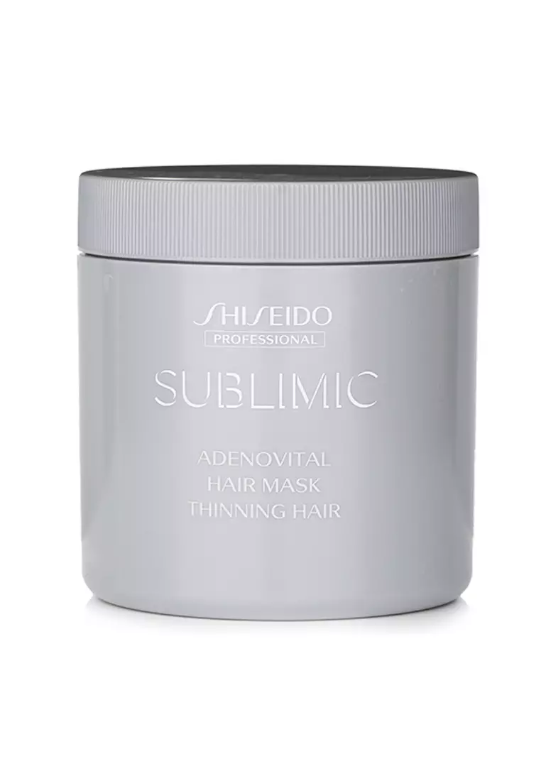 Buy Shiseido SHISEIDO - Sublimic Adenovital Hair Mask (Thinning Hair) 680g 2025 Online | ZALORA