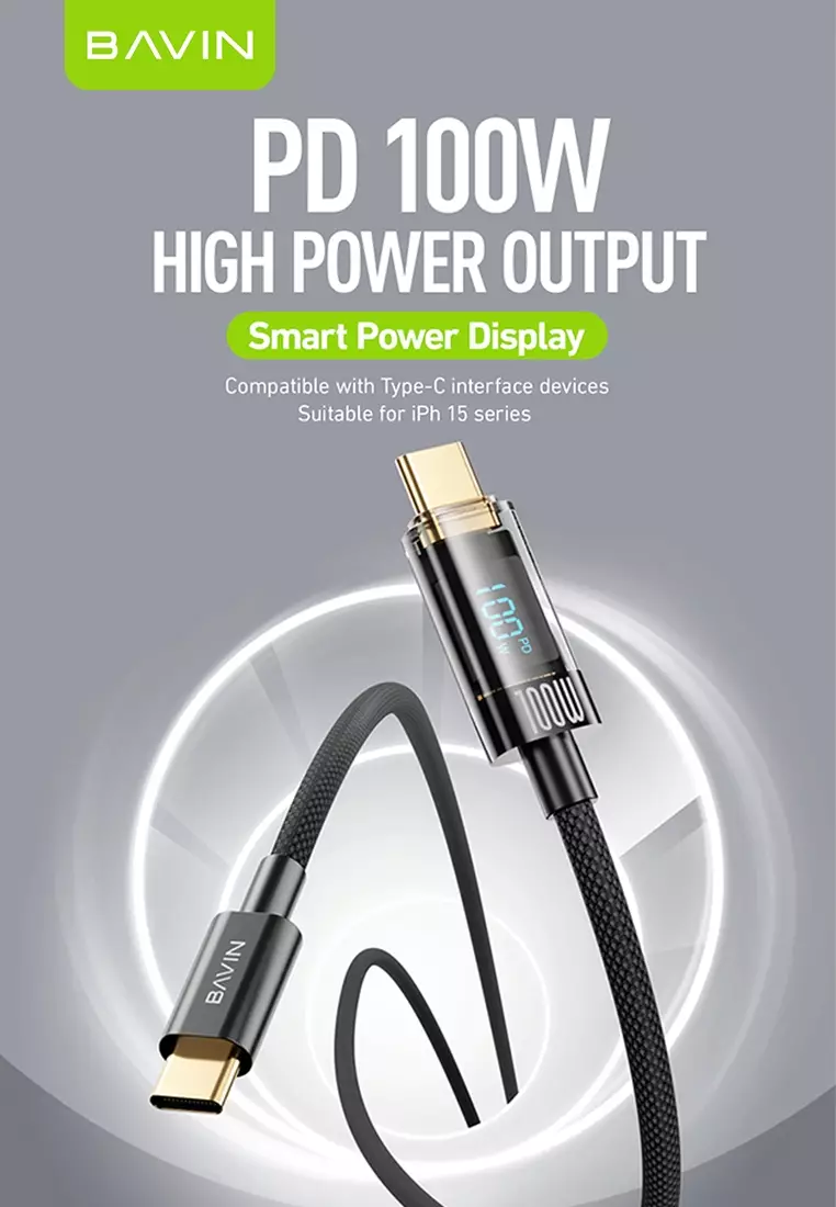 Buy BAVIN CB309 18W USB To iPh Fast Charging Data Transfer Cable Widely ...