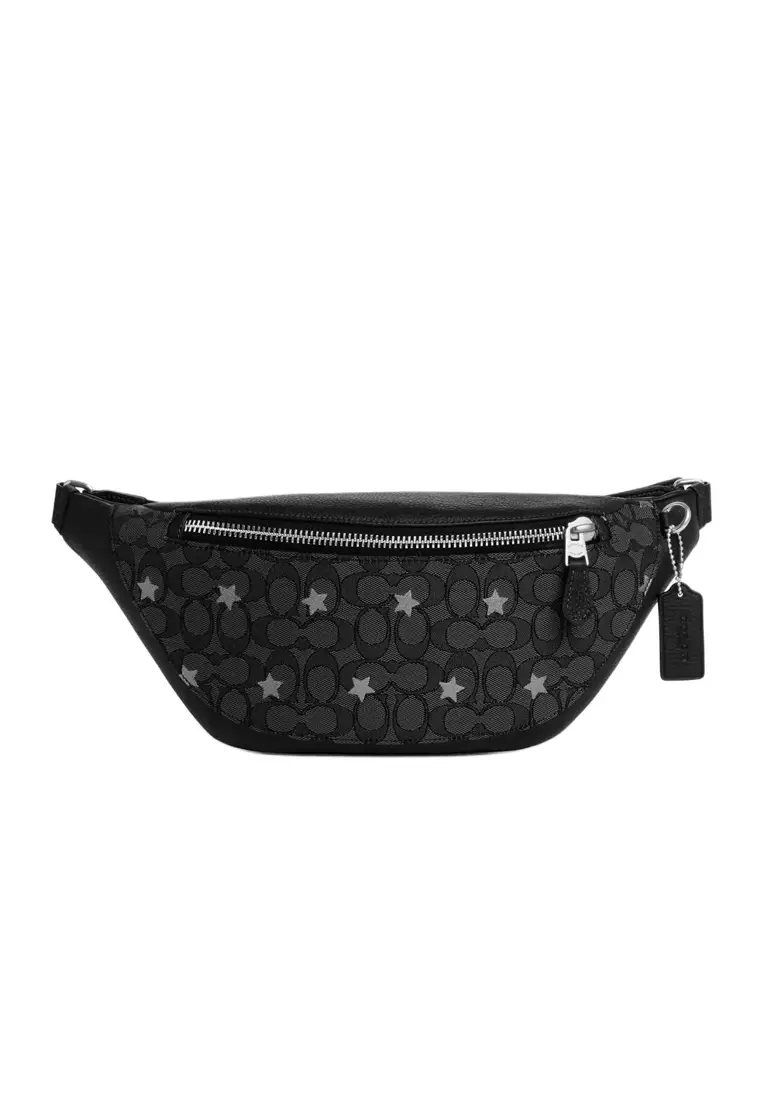 Jual Coach Warren Men's Crossbody Bag in Charcoal Color with Black ...