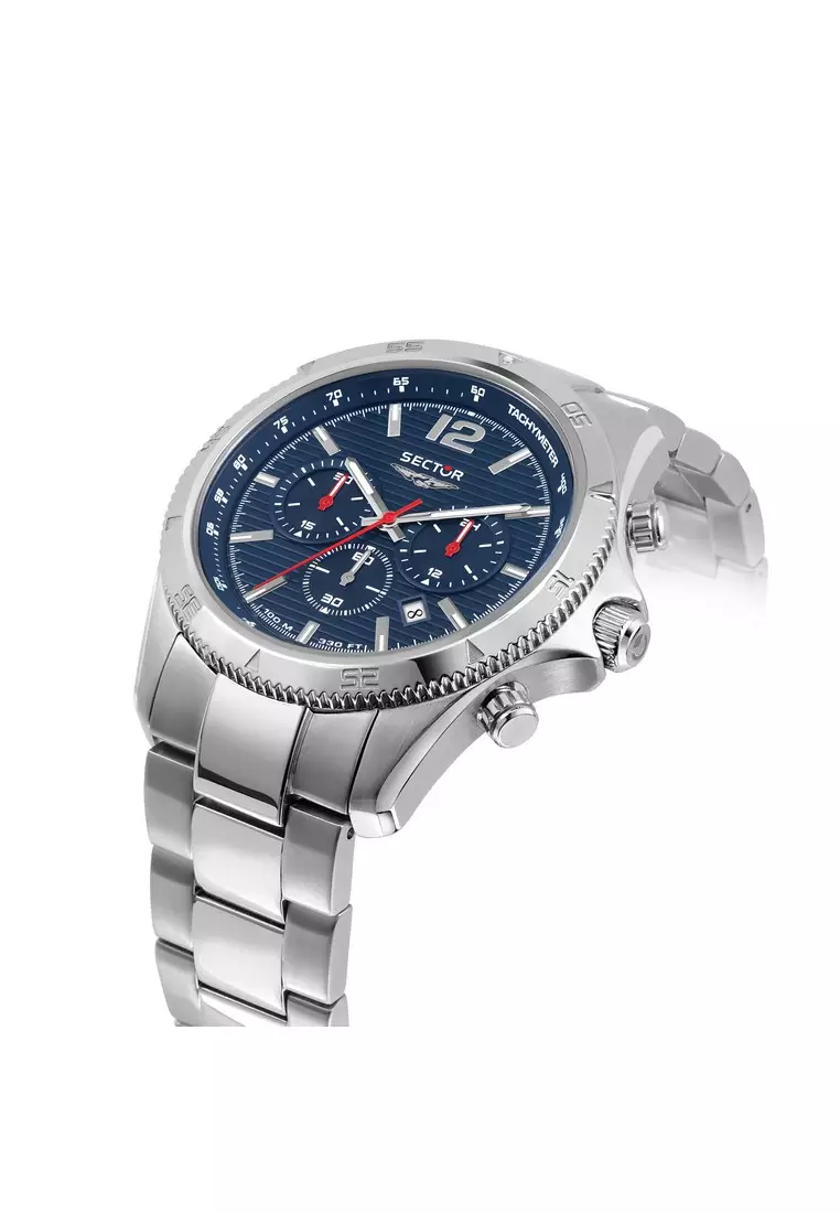 Buy Sector [3 Years Warranty] Sector 650 45mm Case Men's Chronograph ...