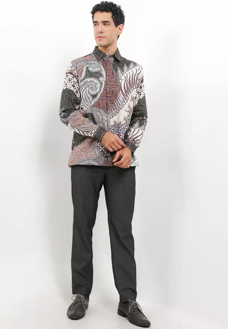 Jual ASANA Segati Embroidery Long Sleeves Silk Cotton Original 2025 ...