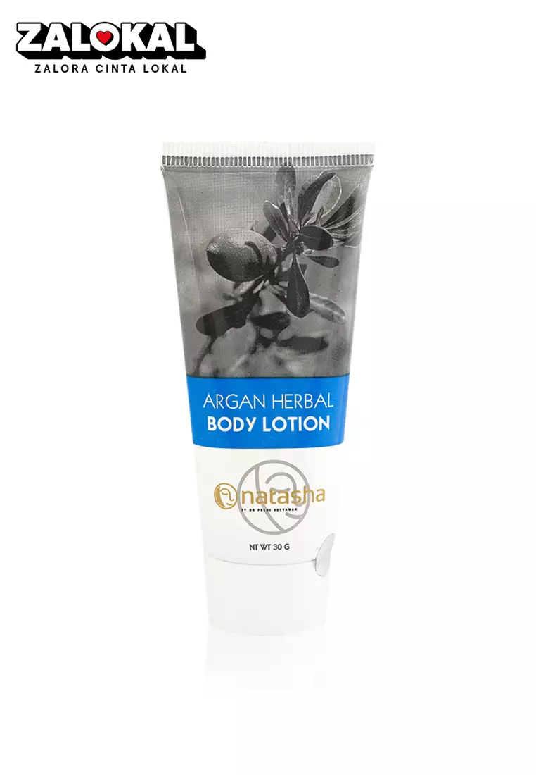 Jual natasha Natasha Argan Herbal Body Lotion 30gr Original 2024 ...