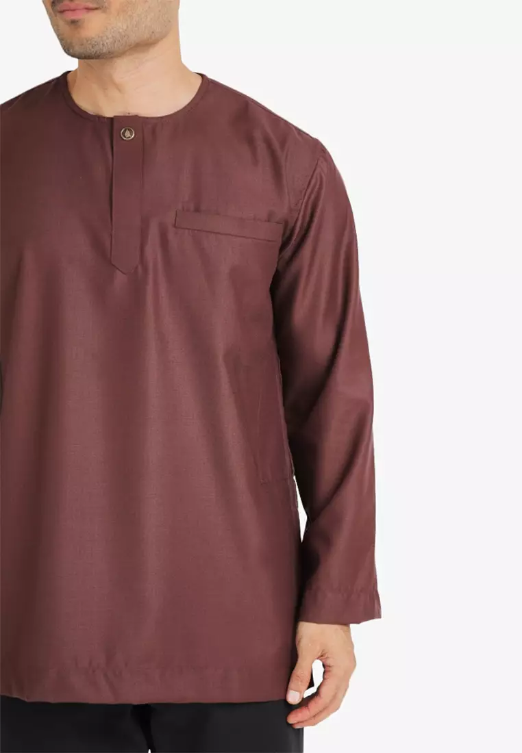 Buy Mawlana Wear Kurta Lelaki Moden MAWLANA K-007 Ali Lengan Panjang ...
