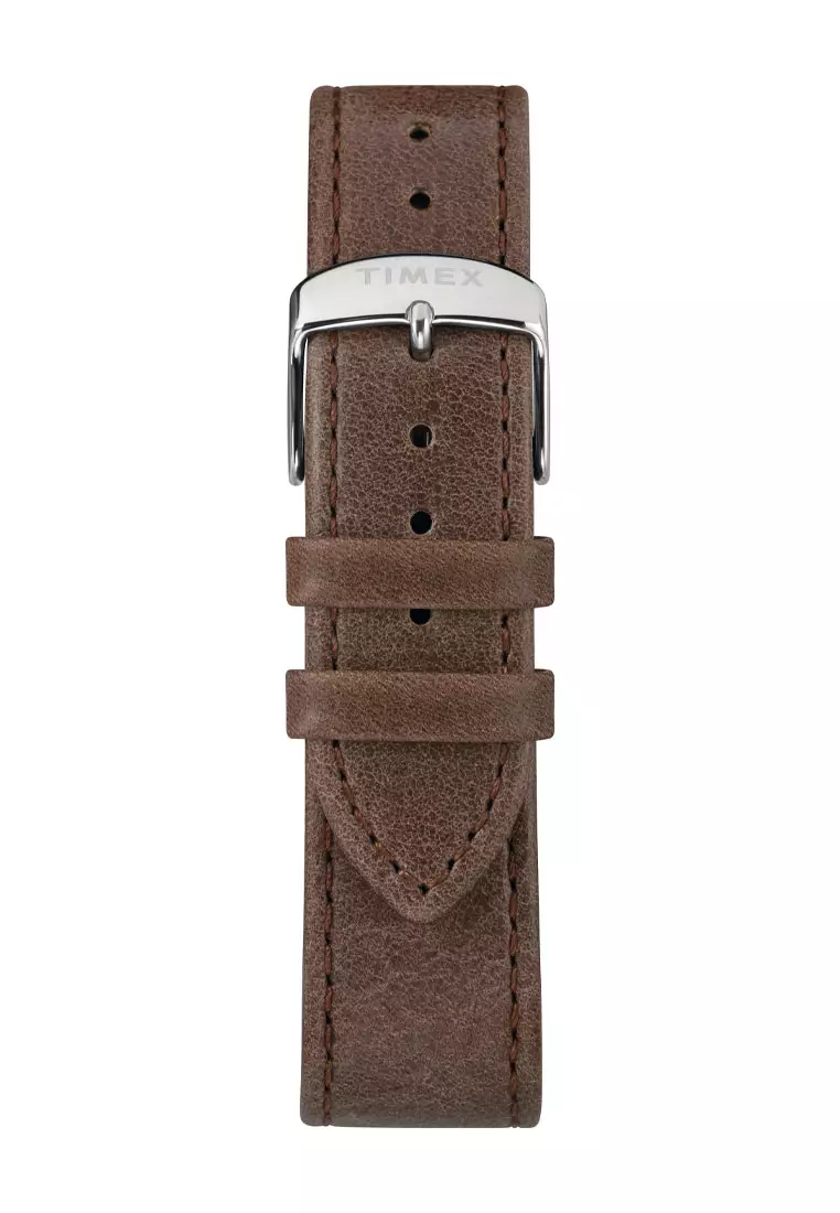 Buy Timex Timex Welton Timex X Peanuts - Snoopy Brown Leather Analog ...