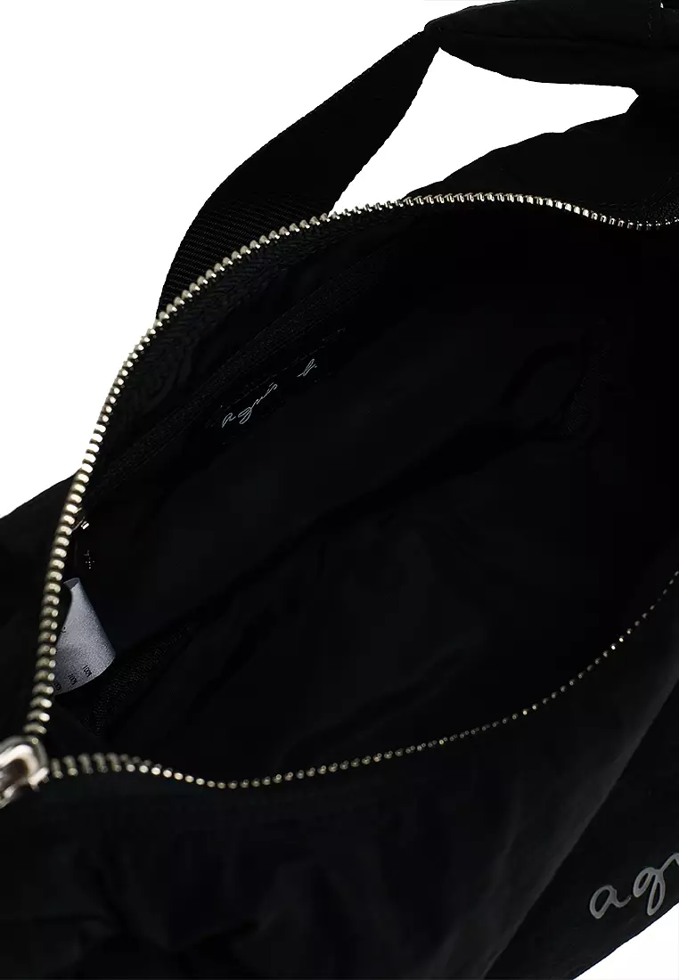 Buy agnès b. Nylon Pocket Shoulder Bag 2025 Online | ZALORA