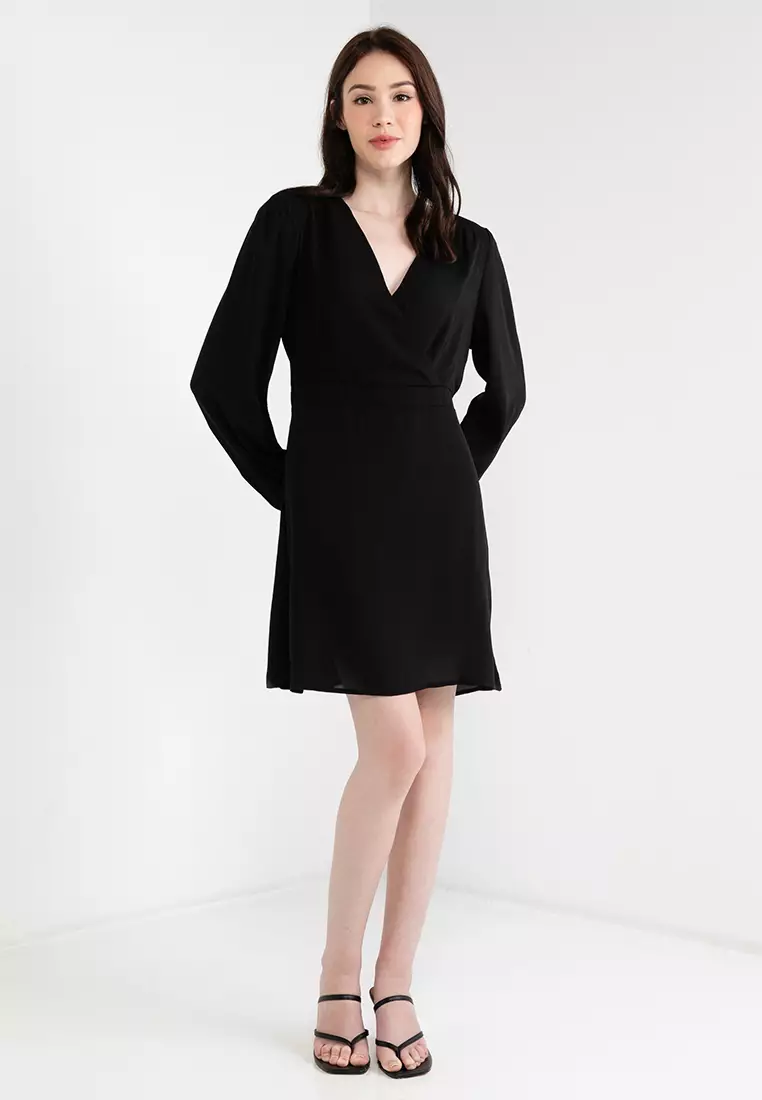 Buy ONLY Alma Poly Long Sleeves Riley Dress 2025 Online | ZALORA ...