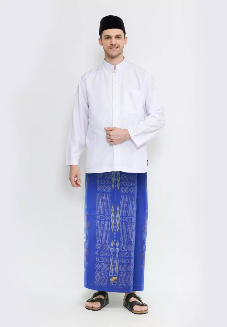 Jual Atlas Sarung ATLAS Universal 635 Kembang Motif A5 GSF Biru 02 ...