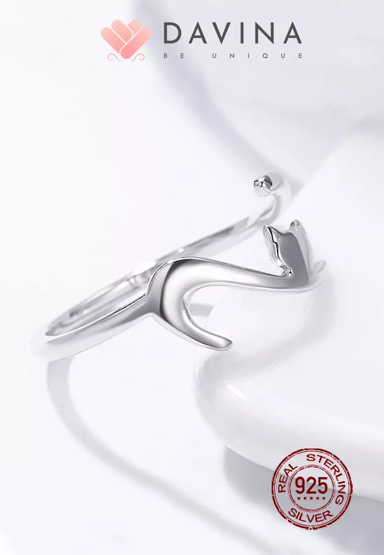 Jual DAVINA Jewelry DAVINA Ladies Katie Ring Sterling Silver 925 Original 2024 | ZALORA Indonesia