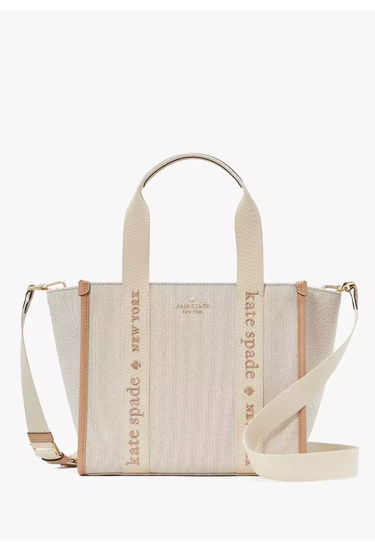 Kate Spade Kip Canvas Small Tote 2025 | Buy Kate Spade Online | ZALORA ...