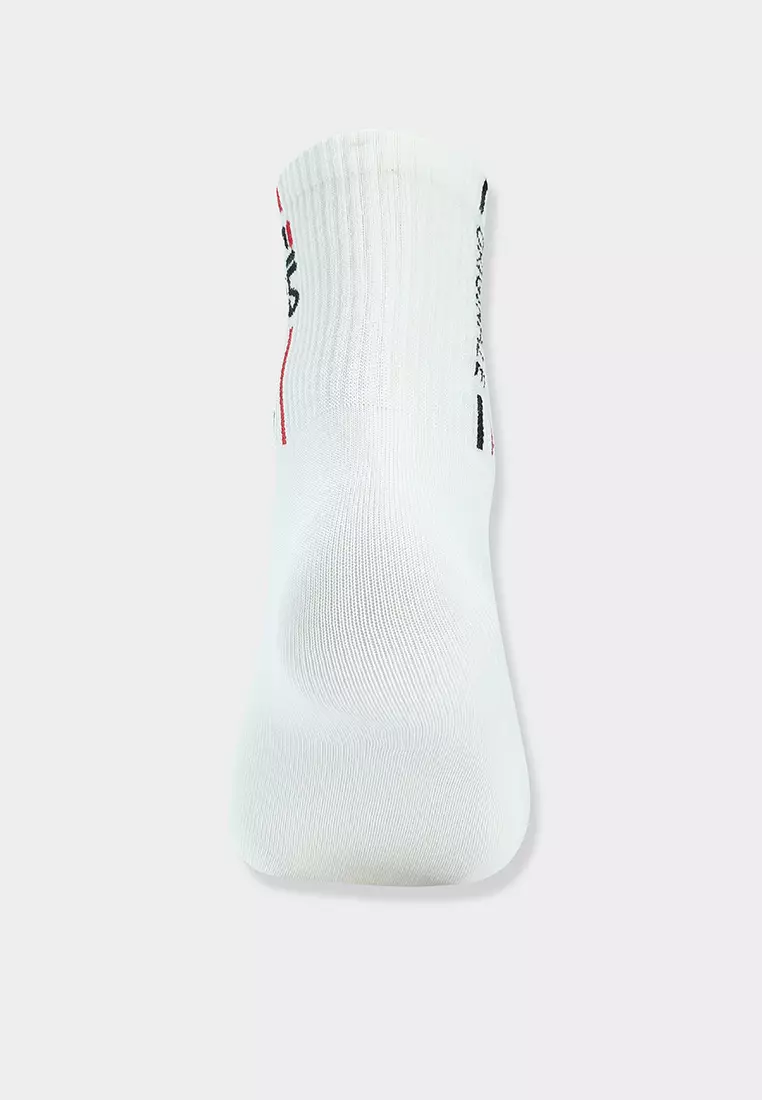 Buy FILA FILA CORE LIFESTYLE Men Middle Socks (Navy / White) 2025 ...