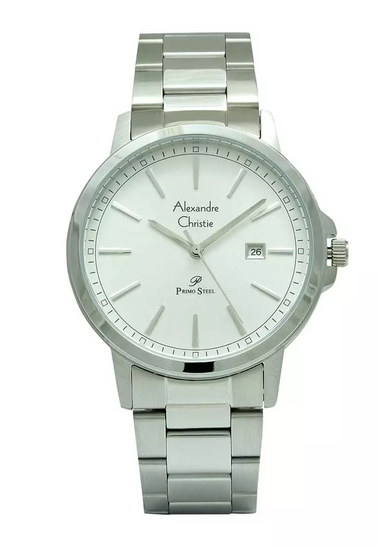 Jual Alexandre Christie Alexandre Christie Jam Tangan Pria - Silver ...