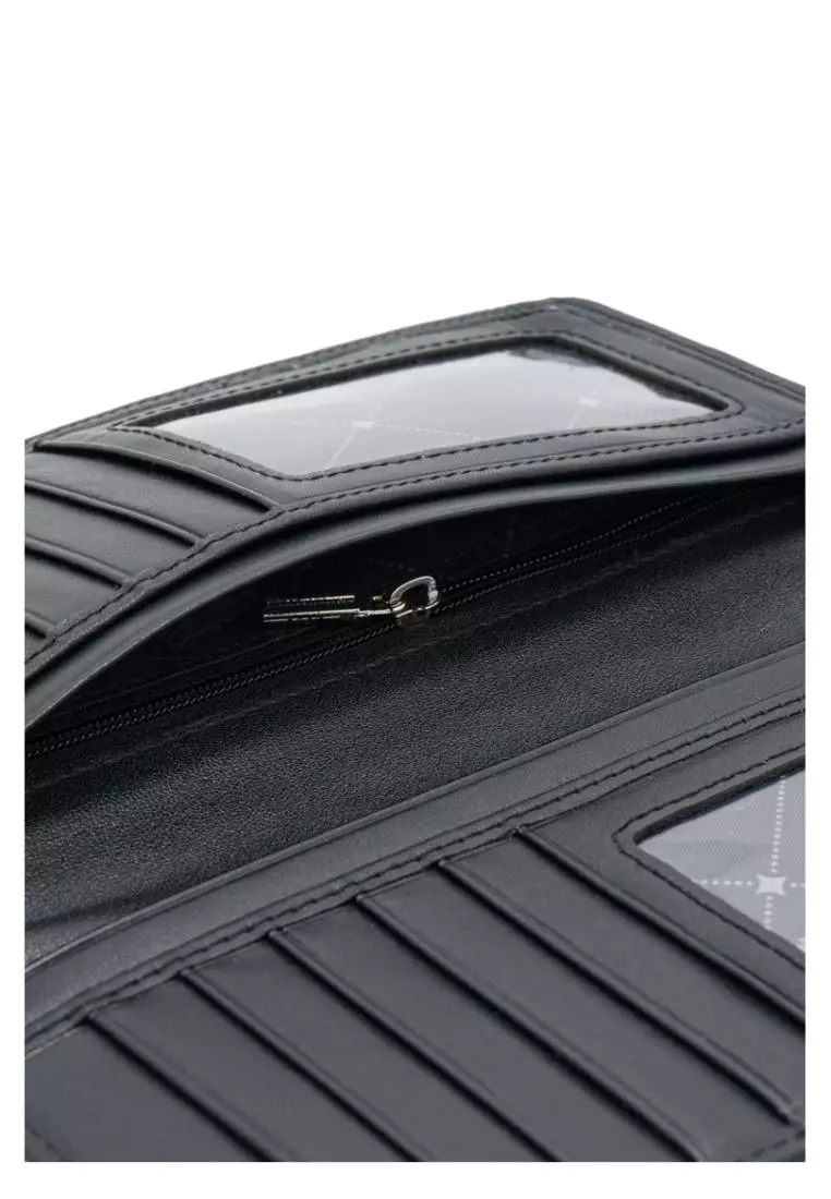 Buy LancasterPolo Grain Leather Dual ID Multi Card Long Wallet PWB ...