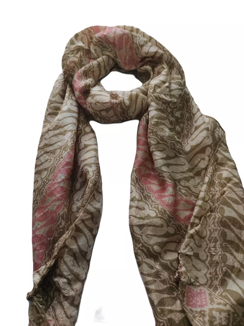 Jual GESYAL Syal Bali Scarf Batik Dobi Pasmina Panjang Pastel Selendang ...