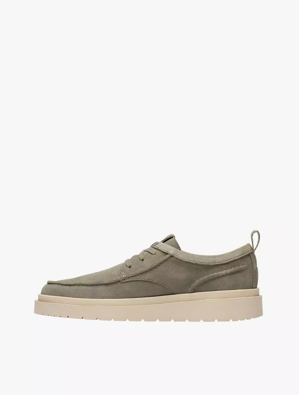 Jual CLARKS Clarks Polden Moc Sage Suede Original 2025 | ZALORA Indonesia