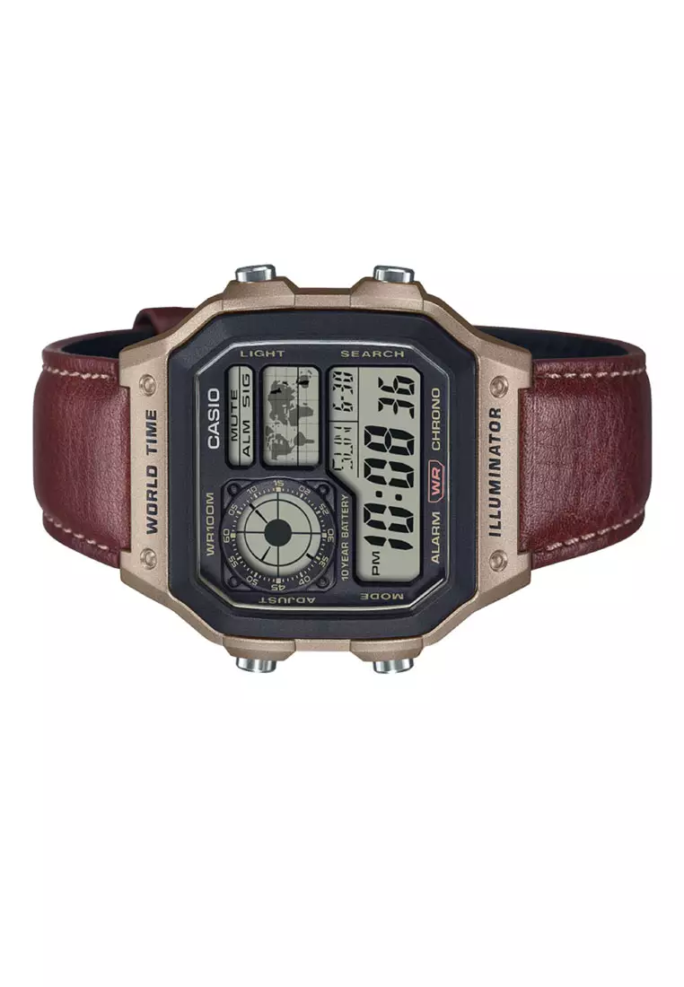 Buy Casio Digital Watch AE-1200WHL-5A 2025 Online | ZALORA Philippines
