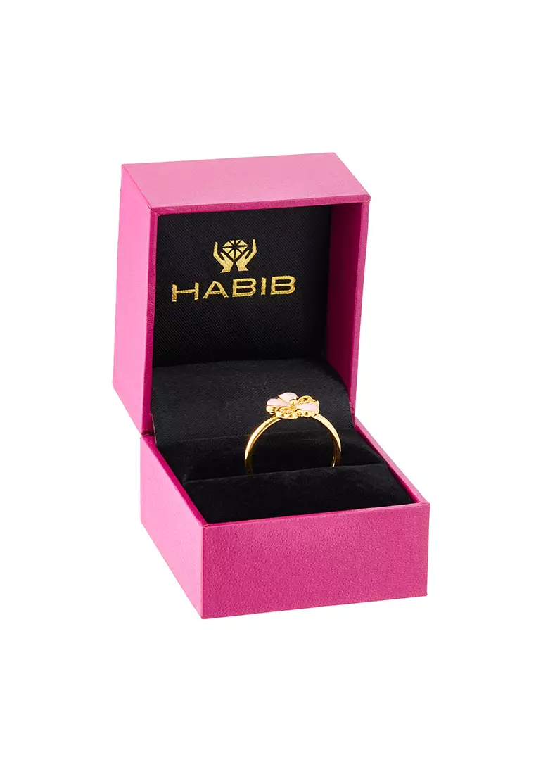 Buy HABIB HABIB 999/24K Yellow Gold Ring 9GR01381025 2026 Online ...