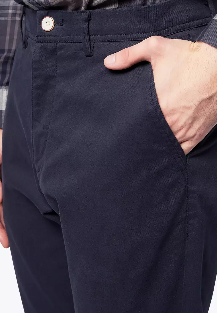 Jual WOOD Basic Regular Tapered Chinos Pants Original 2026 | ZALORA ...