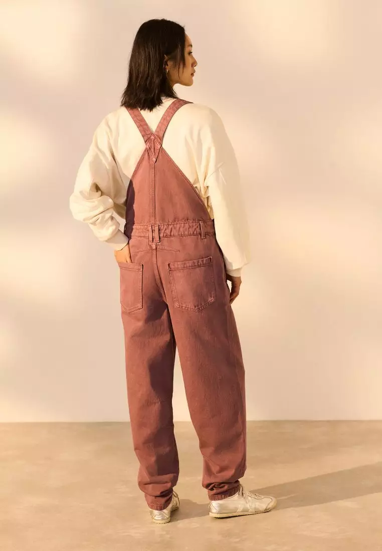 Buy NEXT 100% Cotton Denim Dungarees 2026 Online | ZALORA