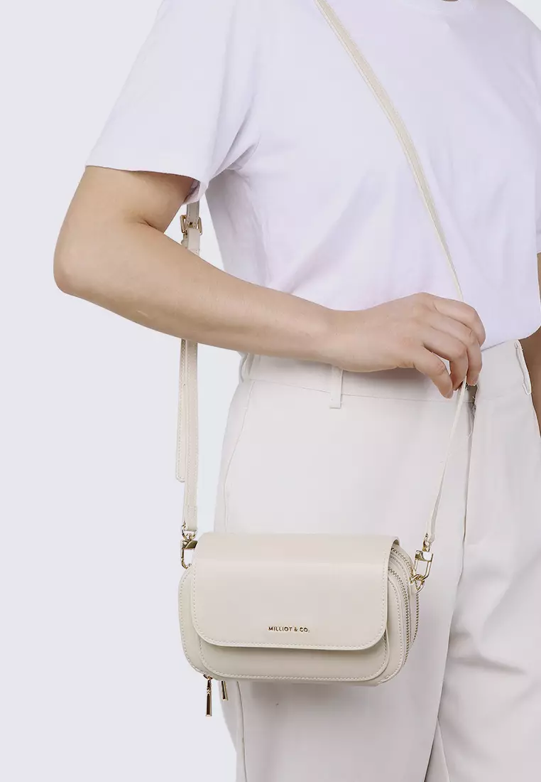 Milliot & Co. Cher Cher Double Zipper Sling Pouch 2025 | Buy Milliot ...