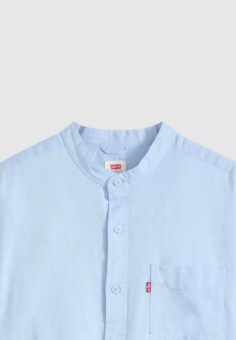 Buy Levi's Levi's® Men's Banded Collar 1 Pocket Shirt Online | ZALORA ...