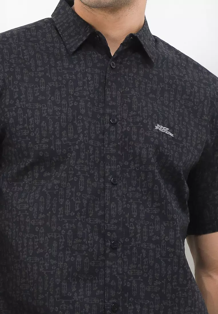 Jual No Fear Board Slim Fit Shirt Original 2025 | ZALORA Indonesia